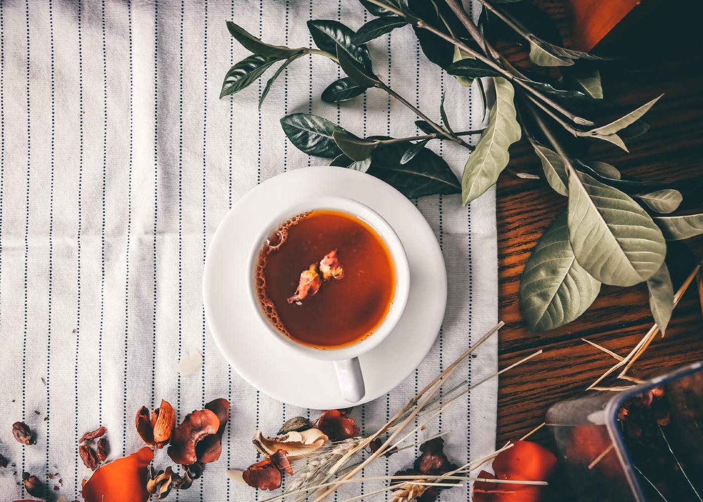 The healing power of Tea - Source Mama