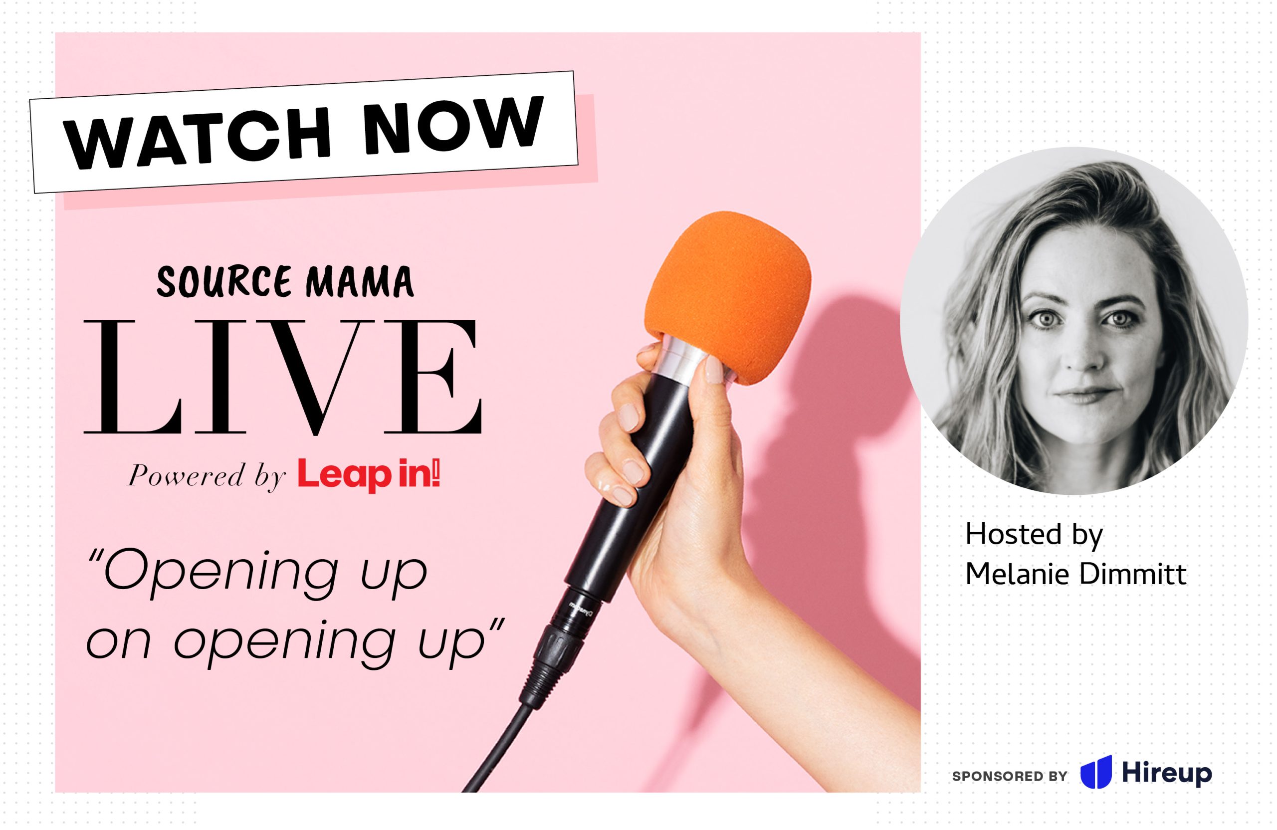 Source Mama Facebook live - Source Mama